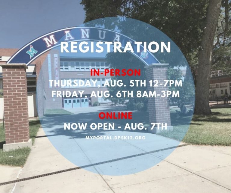 Manual High School » Online Registration Now Open!